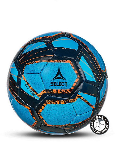 Футбольный мяч Select CLASSIC V22, 5 размер, синий, оранжевый купить по ...