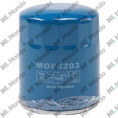 Фильтр масляный Mando MOF4203 - купить по выгодным ценам в интернет ...