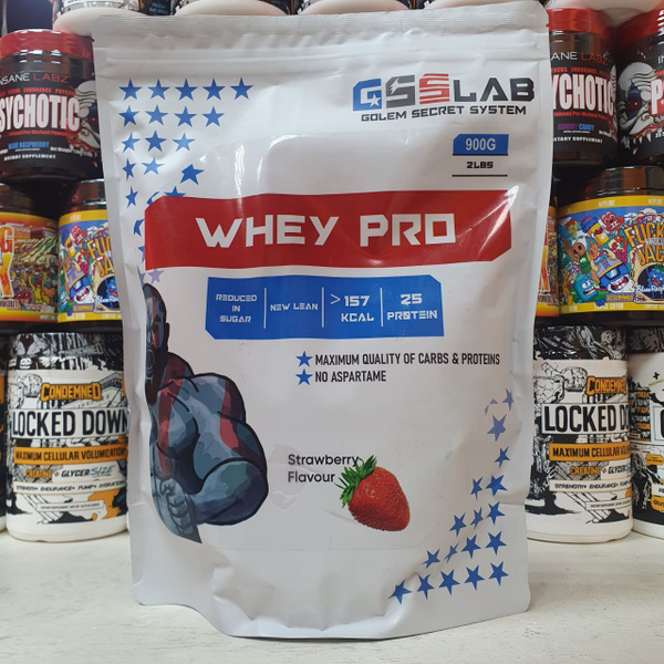 GSS Lab Whey PRO 900g Сывороточный протеин - купить с доставкой по ...