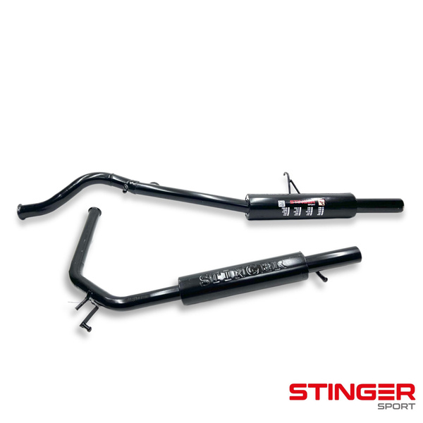 Глушитель Stinger sport Granta седан раздвоенный без насадок. купить c ...