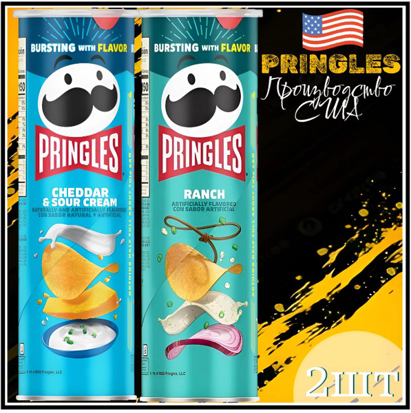 Чипсы Pringles 158гр x 2шт США - купить с доставкой по выгодным ценам в ...