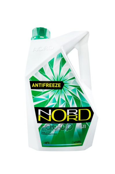 Антифриз NORD Nord High Quality Antifreeze Готовый -40C Зеленый 3 Кг Ng 22267 купить по выгодной ...