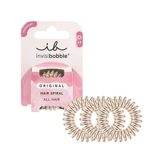 INVISIBOBBLE ORIGINAL Bronze And Pretty, Резинка-браслет для волос ...