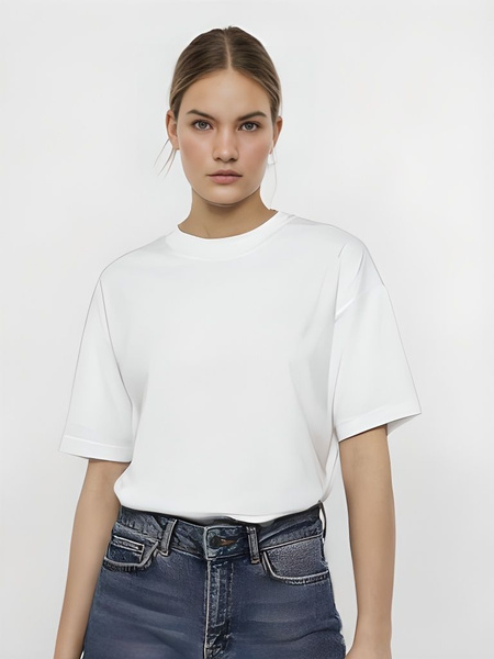 Футболка BLOGIKA, размер 48, цвет белый - купить по выгодной цене в ...