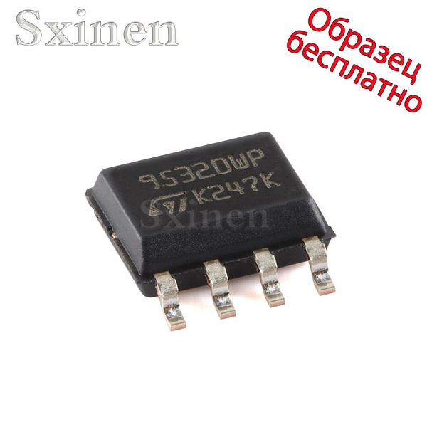 10 единиц / партий M95320-WMN6TP SOP-8 32Kbit Микросхема EEPROM с шиной SPI и высокоскоростным ...