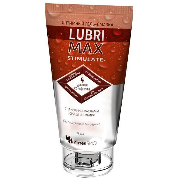 Lubrimax Stimulate гель-смазка Интим 75 мл - купить с доставкой по ...