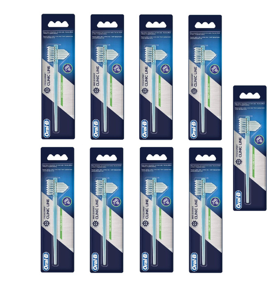 Oral-B Зубная щетка Pro-Expert Clinic Line для зубных протезов, 9 уп ...