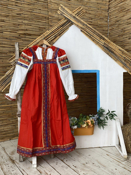 Костюм русский народный, Женский, размер 44 — купить в интернет ...