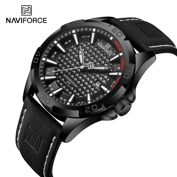 NAVIFORCE Часы наручные Кварцевые купить на OZON по низкой цене ...