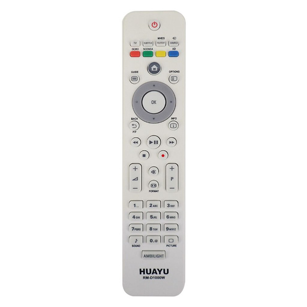 Пульт ДУ Huayu для Tv Philips Huayu Rm D1000w универсальный купить по