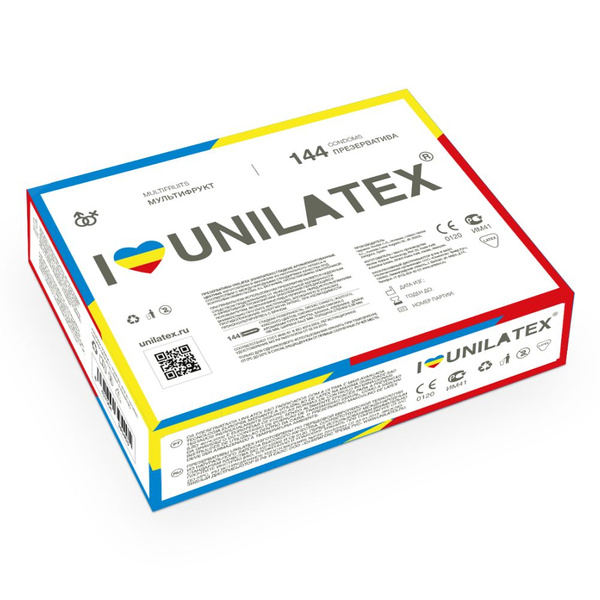 Презервативы UNILATEX Multifruits, 144 шт. купить на OZON по низкой ...