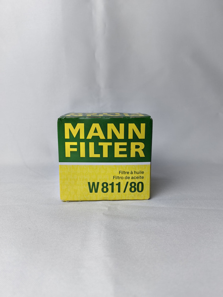 Фильтр масляный MANN FILTER W811/80 Korea - купить по выгодным ценам в ...