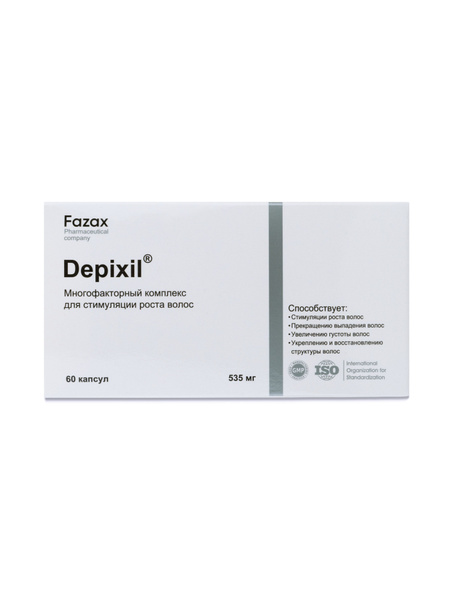 Многофакторный комплекс для стимуляции роста волос Depixil (Fazax), 60 ...