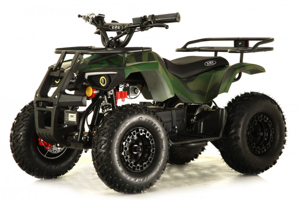 Детский электроквадроцикл RiverToys TIKI LUX зеленый камуфляж - купить с доставкой по выгодным ...