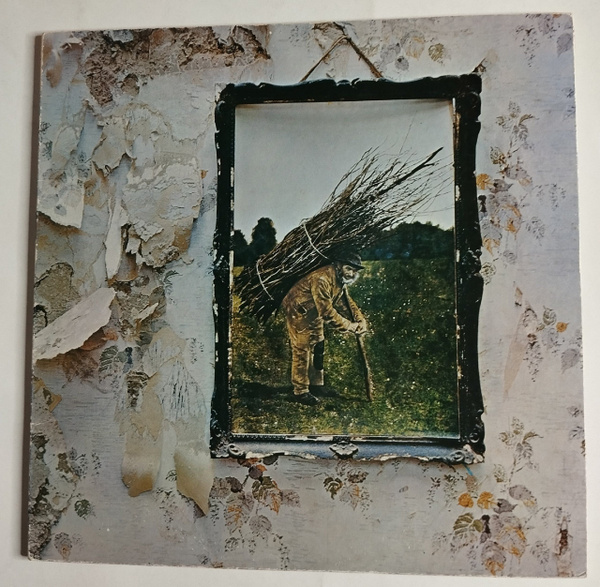Винтажная виниловая пластинка LP Led Zeppelin IV (Japan 1973) (No Obi ...
