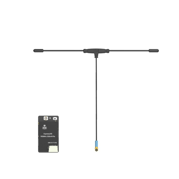 Приемник ExpressLRS ELRS 868/900 МГц 500 мВт с антенной 70 мм для ...