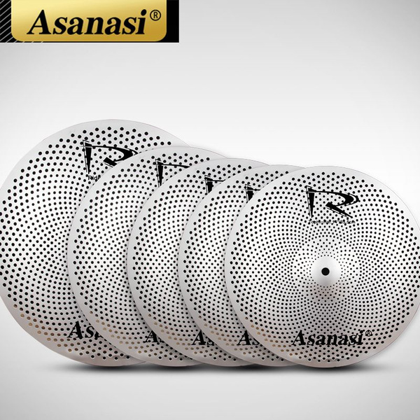 Комплект тихих тарелок для ударных Asanasi купить на OZON по низкой ...