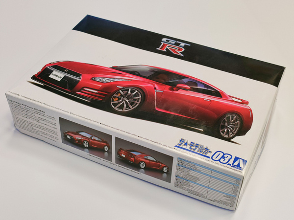 Nissan R35 GT-R Pure Edition '14 Сборная модель Aoshima 05857 1/24 - купить с доставкой по ...