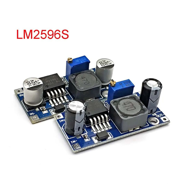 LM2596s DC-DC понижающий модуль питания 3A Регулируемый понижающий модуль LM2596 Регулятор ...