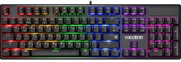 Механическая клавиатура Defender MECHANICAL AXEMAN GK-302 RU 45306 ...