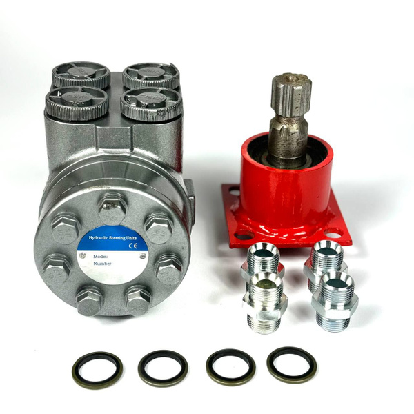 Насос дозатор ЮМЗ МТЗ Т-40 + Стакан шлицевой (комплект) - арт. 1452623 ...