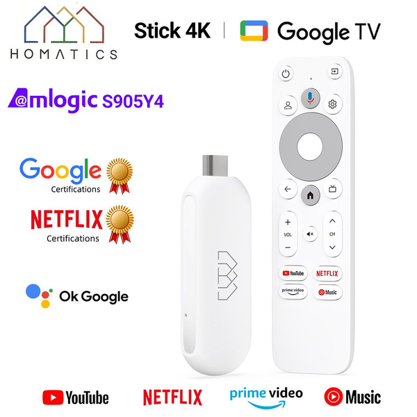 Характеристики HOMATICS 4K тв stick смарт тв приставка 4K Google ...