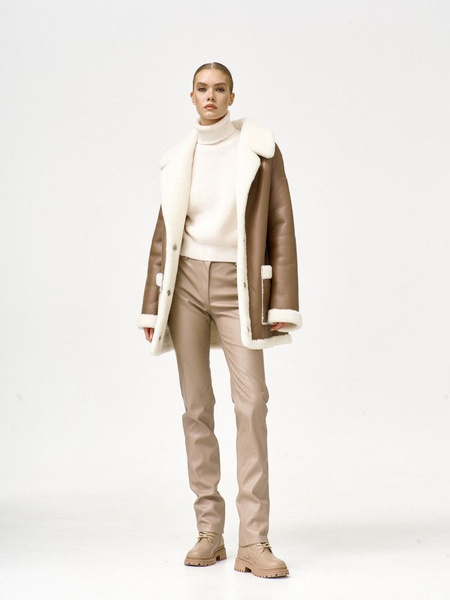 Дубленка Vira Plotnikova - купить с доставкой по выгодным ценам в интернет-магазине OZON ...