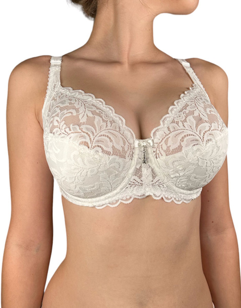 Бюстгальтер Женский VE.NU.S на косточках, размер 85D белый Полиамид, Эластан Вечерний ...