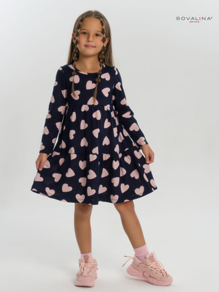 Платье для девочки SOVAlina, Девочки, На любой сезон, размер 116 ...