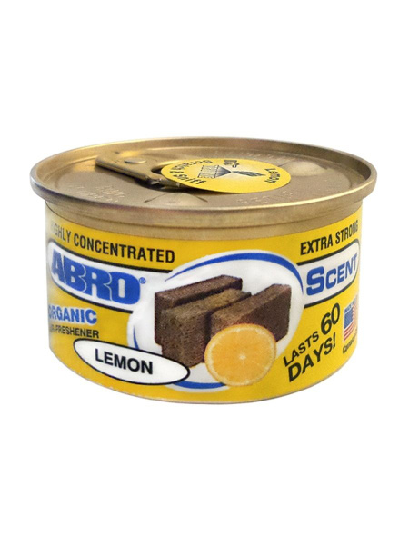 Abro Освежитель воздуха в авто Органик (Лимон) Абро - купить с ...