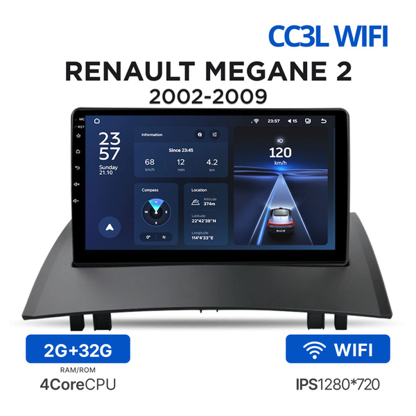 Магнитола Teyes CC3L Wi-Fi 2-32 Гб для Renault Megane II (2002-2009 ...