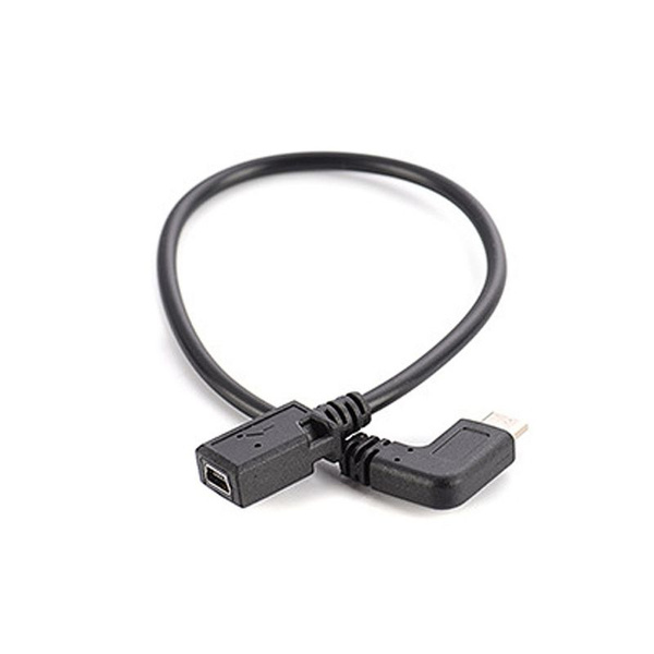 USB-кабель типа C на мини-кабель 90 градусов, переходник папа-мама для ...