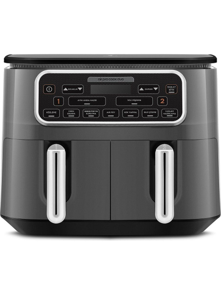 KARACA Аэрогриль Air Pro Cook Duo Köz XXXL, хром, серый купить на OZON ...