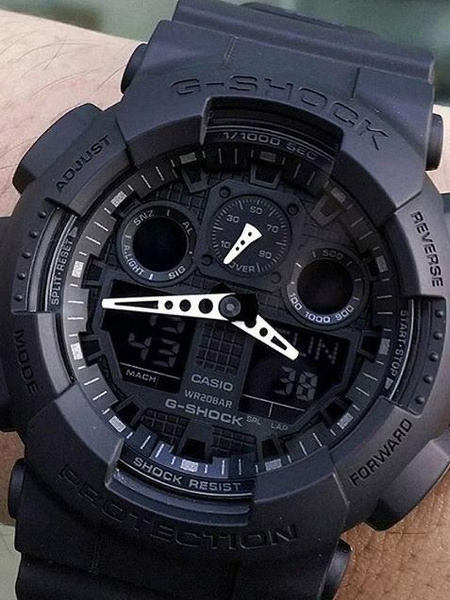 Мужские наручные часы G-SHOCK GA-100-1A1HDR - купить с доставкой по ...