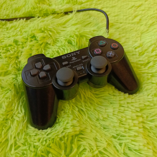 Джойстик Sony, для PlayStation 2, черный - купить по выгодной цене в ...