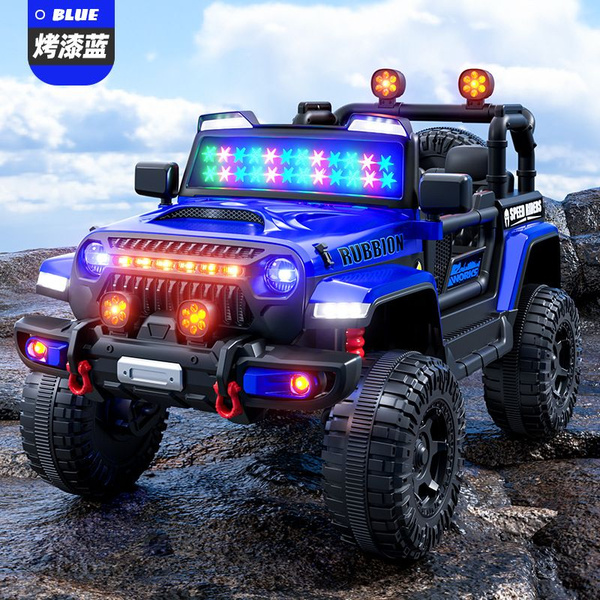 T319 KIDS электромобиль серый, двухместный местный /4WD, с ...