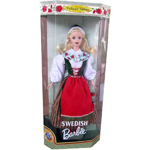 Кукла Барби 'Шведка' (Swedish Barbie), коллекционная, Mattel - купить с ...