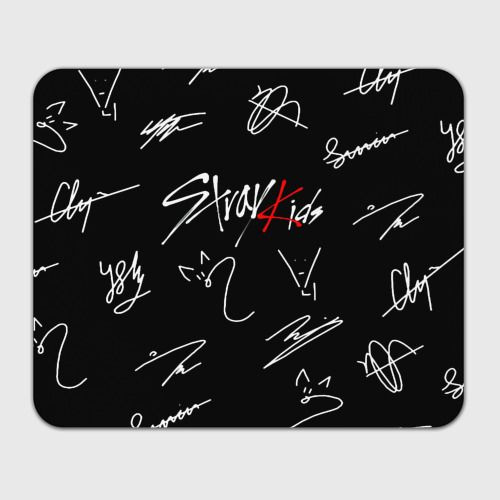 Stray kids автографы лого Коврик для мыши купить на OZON по низкой цене ...