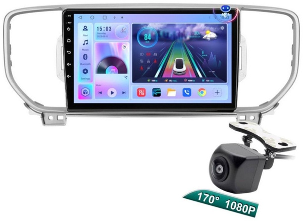 Магнитола PRO7 Kia Sportage 2018-2020 6Gb+128Gb + камера заднего вида Android купить на OZON по ...