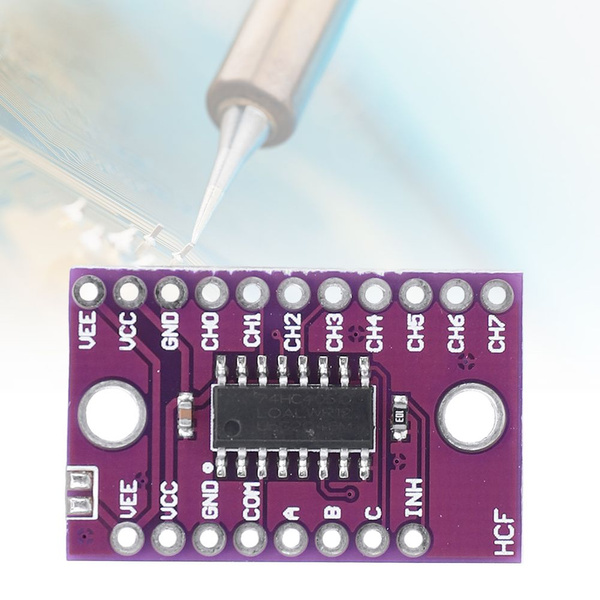 74HC4051 CD4051 Одиночный 8-канальный модуль выбора аналогового ...