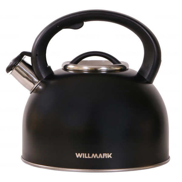 Чайник WILLMARK WTK-4810SS черный, 4 л, со свистком купить на OZON по низкой цене (1709672475)