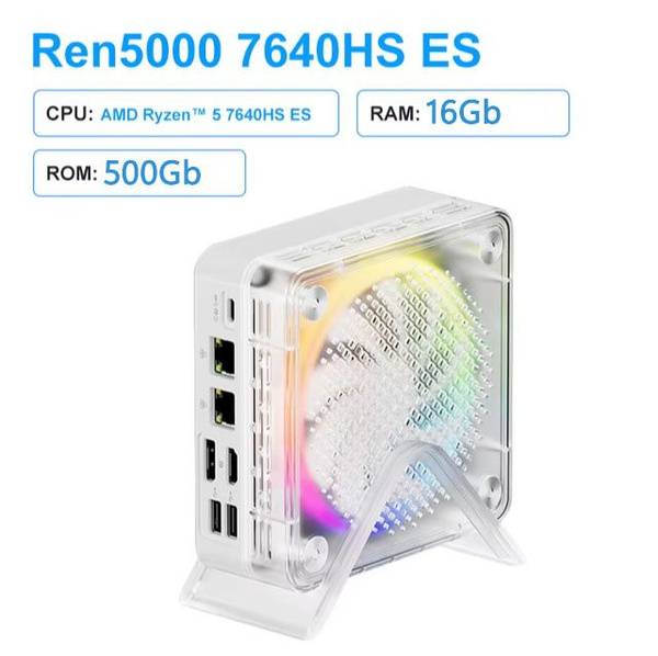 Характеристики GenMachine Мини-ПК Ryzen 5 7640HS ES (AMD Ryzen 5 7640HS ...