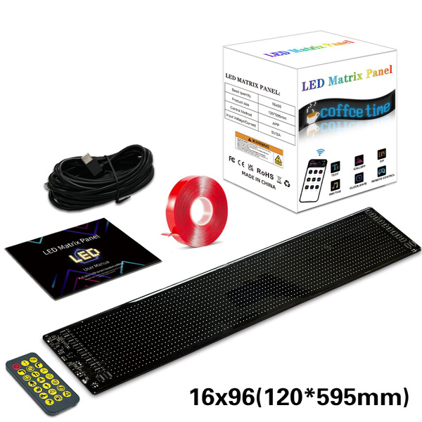 Светодиодный экран car eye light(мягкий экран 16*96) - купить по ...