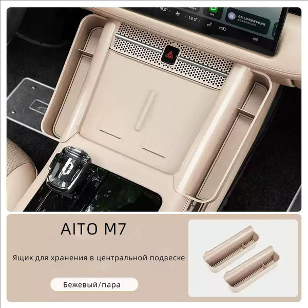 Характеристики AITO M7/Ultra/Pro Ящик для хранения в центральной ...