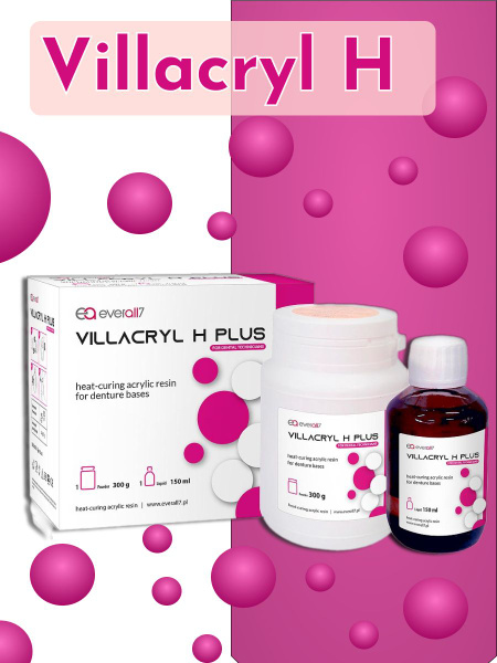 Виллакрил Н Плюс (Villacryl H Plus) зуботехническая пластмасса горячей ...