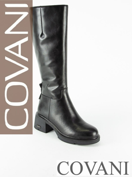 Сапоги Женский Covani, размер 40 черный Зима F Рюмка Китай купить c доставкой на OZON по низкой ...