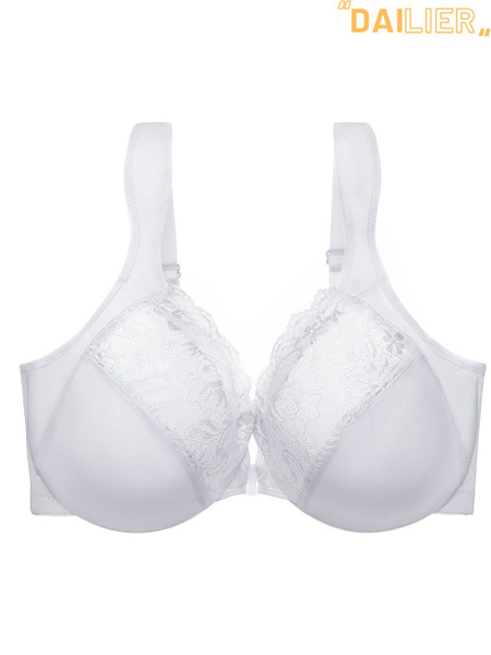 Бюстгальтер Женский мягкая чашка на каркасе, на косточках, размер 95B, 95C белый Нейлон ...