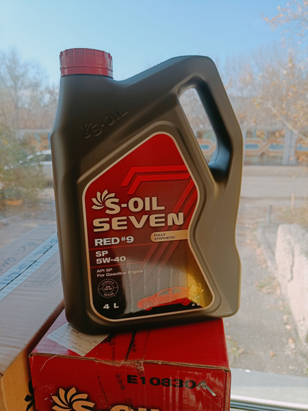 Масло моторное S-OIL SEVEN soil 5W-40 Синтетическое 4 л E108304 купить c доставкой на OZON по ...