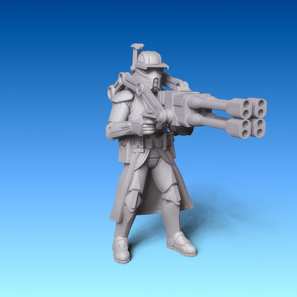 Характеристики Миниатюра Star Wars Advanced Commando Quad Gunner ...