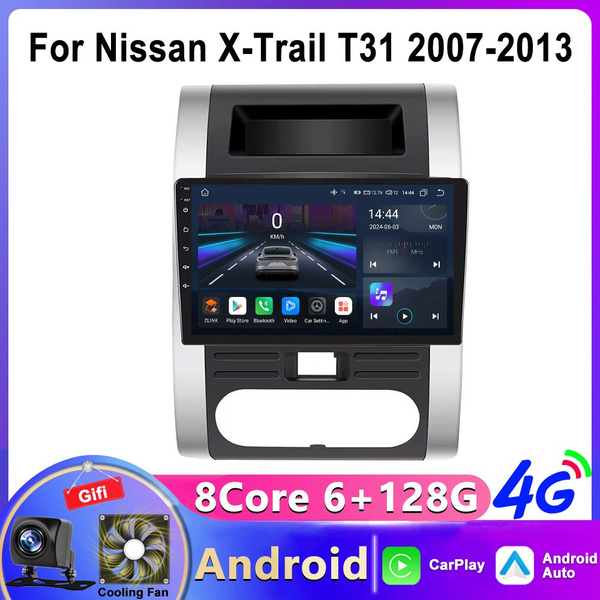 Штатная магнитола Nissan X-Trail Т30/Т31 2006-2014, Android 13, 6/128ГБ ...
